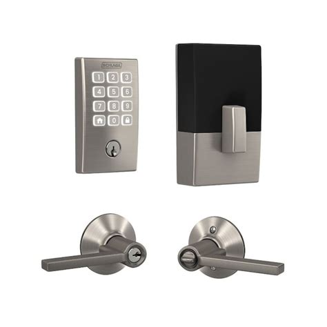 Shop Schlage Arrive Century Satin Nickel Electronic Deadbolt And