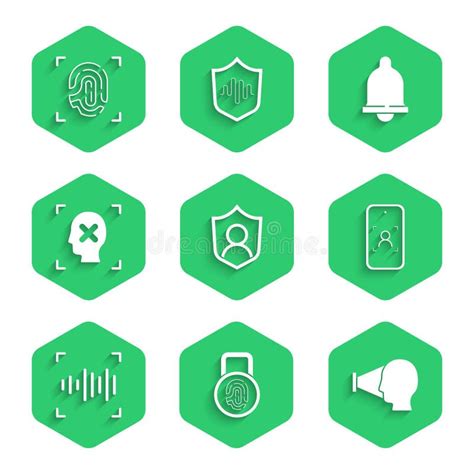 Set User Protection Fingerprint With Lock Face Recognition Mobile