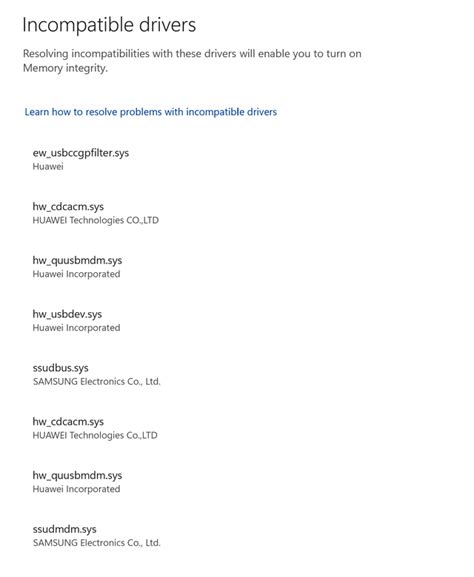 Memory Integrity Cannot Be Turned On Rwindowshelp