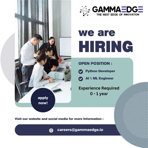 Hiring Ai Machinelearning Pythondeveloper Techjobs Aijobs