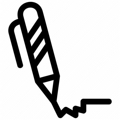 Signature Handwriting Pen Signing Write Draw Icon Download On Iconfinder
