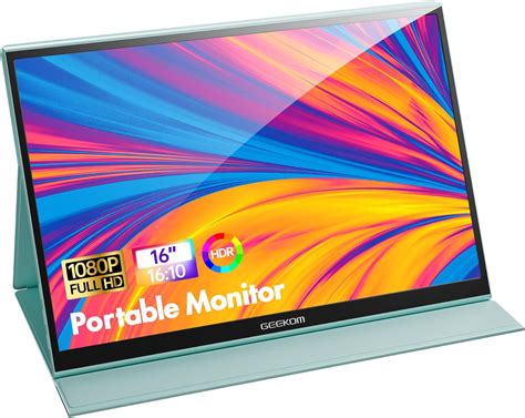 Geekom Pm Portable Monitor Inch Ips Screen Full Hd X