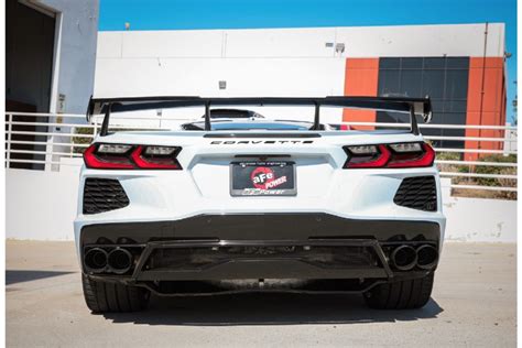 Afe Mach Force Xp Exhaust W Muffler Delete Npp For 2020 Corvette C8