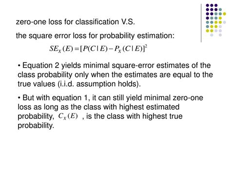 ppt on the optimality of the simple bayesian classifier under zero