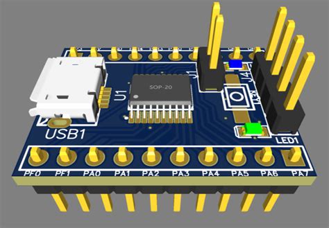 Stm32f030f4p6 Platform For Creating And Sharing Projects Oshwlab