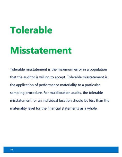 Audit Materiality Eloquens
