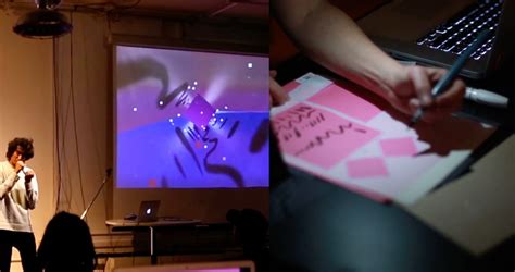 live drawing on webgl 3d geometry behance