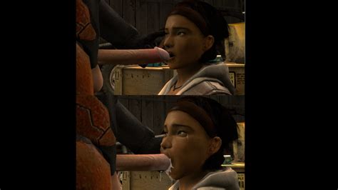 Rule 34 1boy 1girls 3d Alyx Vance Brown Eyes Cum Cum In Mouth Cum Inside Female Female