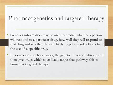 Applications Of Genomics And Proteomics Ppt Pptx