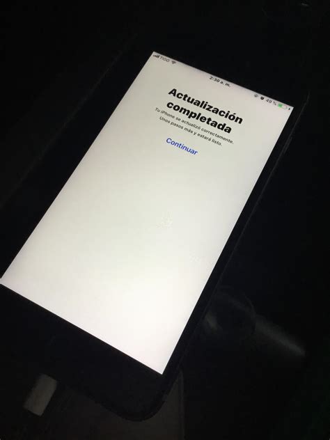 HELP IPhone S Plus Stuck On Update Complete Screen After Respring R Jailbreak