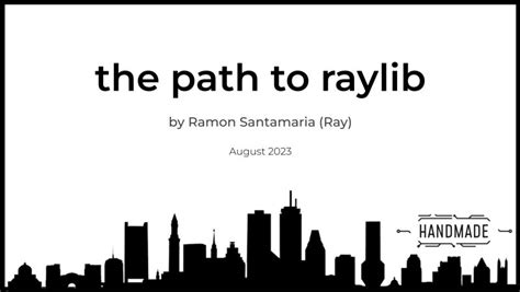 Ramon Santamaria On Linkedin Raylib Gamedev Toolsdev Commitment Motivation Sustainability