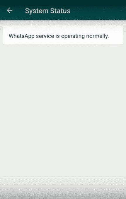 How To Know WhatsApp Server Status In Real Time