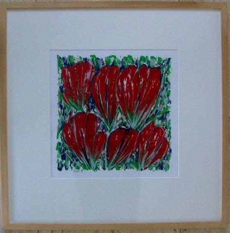 Ad Van Hassel Tulpen Rood Verkocht Kunstveilingnl