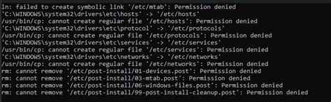 Why Am I Getting Permission Denied Errors When Git Bash Tries To Create Symbolic Links And
