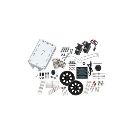 Kit Robot Boe Bot Complet Avec Guide Dapprentissage Deluxe