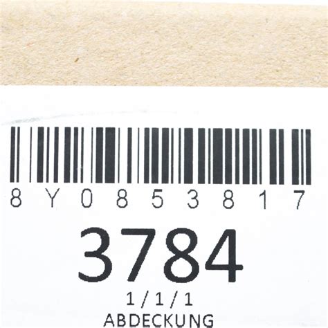 New Audi A3 Limousine 8y Rear Left Wheel Cover 8y0853817 Original 8y0