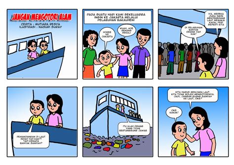 Komik Peduli Lingkungan Dalchaebi