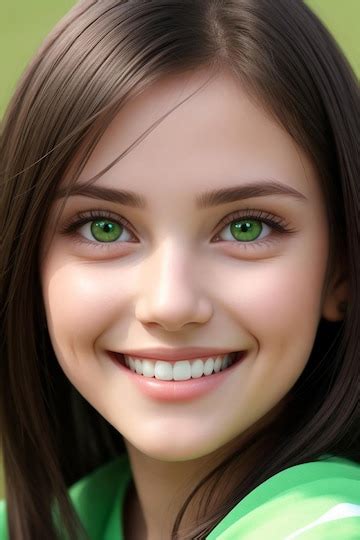 Premium Photo A Cute Beautiful Woman Smile Face Photo Ai Generated