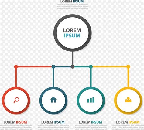总分结构商务图表png图片素材下载 图片编号9039752 Png素材网