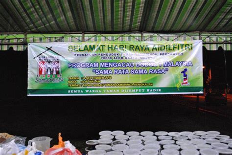 H Program Kacau Dodol 1malaysia Taman Samarinda