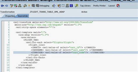 techsap xslt pgm of transforming a xml tree into int table using tx