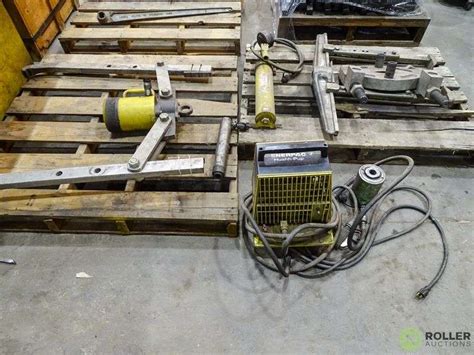 Enerpac Pulling System With Enerpac Per2001 1hp Power Unit And Enerpac