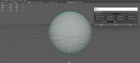 Artstation Display Polygon Information For Maya Resources