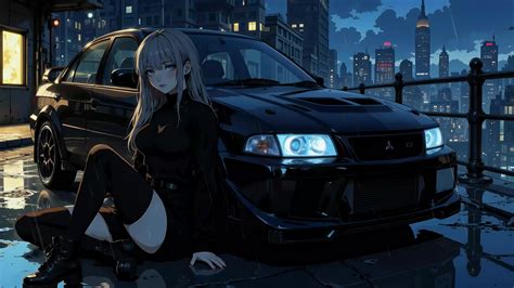 Mitsubishi Lancer Evolution Turbo Nights Mobile Live Wallpaper