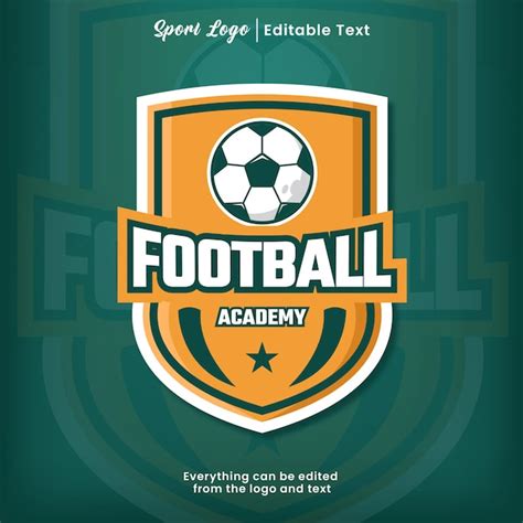 Premium Vector Football Sports Academy Logo Design