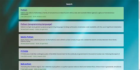 Build Your Own Search Engine Using Python