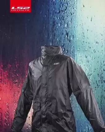 Ls2 Tonic Man Rain Suit Black