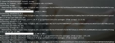 爬虫框架scrapy的安装和基本使用python谢公子的博客 Csdn博客