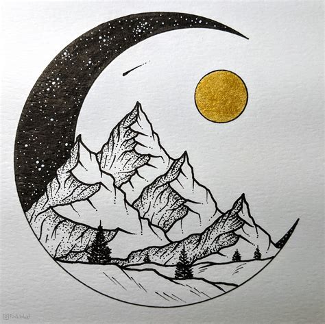 Drawing Half Moon