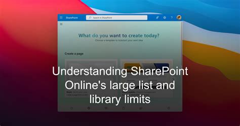Understanding Sharepoint Onlines Large List And Library Limits