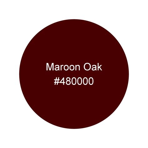 Maroon Oak · Theme