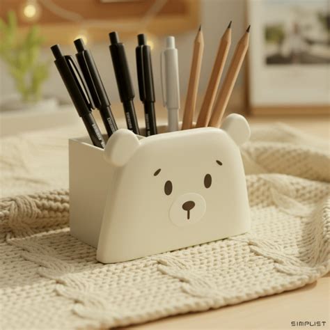 Simplist Cubby Pen Holder Simplist Desk