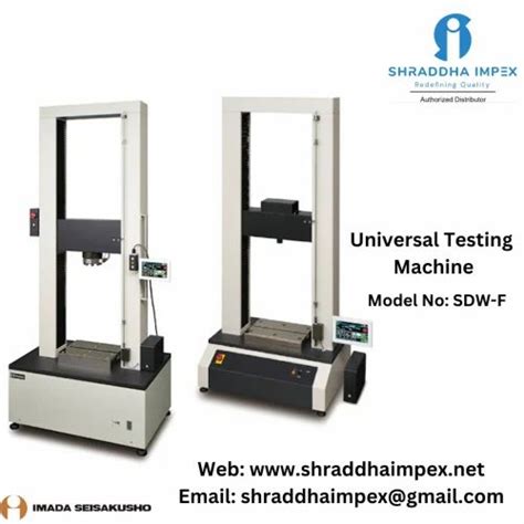 Steel Digital Universal Testing Machine Model Namenumber Sdw F