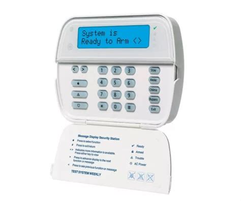 DSC Wireless Keypad Zions Security Alarms ADT Authorized Dealer