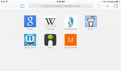 how to hide frequently visited sites in safari on ios 9
