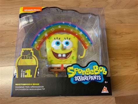 Spongebob Imagination Rainbow Memes Spongebob Imagination Sticker For