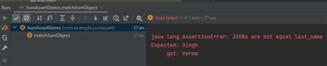 Compare Json Objects Using Jsonassert Library Qa Automation Expert