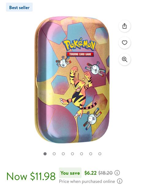 151 Mini Tins Are Back At Walmart Online Rpkmntcgdeals