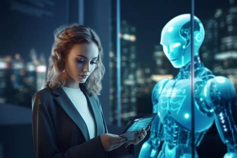 Premium Ai Image Female Utilizing Smartphone S Chatbot Intelligence Generative Ai