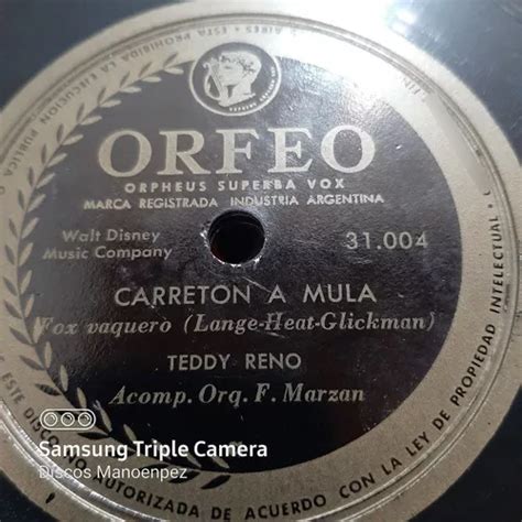 Pasta Teddy Reno Con F Marzan Orq Orfeo C Meses Sin Intereses