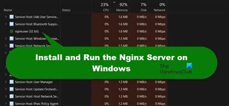 Come Installare Ed Eseguire Il Server Nginx Su Windows