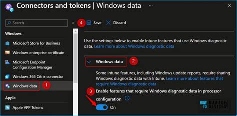enable windows diagnostic data and licensing usage from intune htmd blog