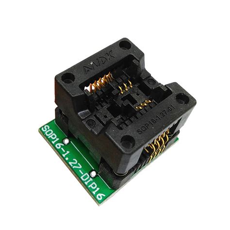 Allsocket Com Sop8 Soic8 So8 Socket Ots8 16 1 27 03 Socket Sop8 16 1