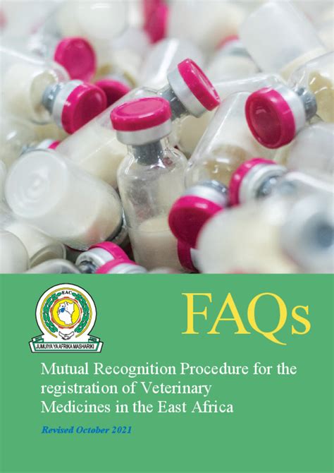 Mutual Recognition Procedure For The Registration Of Veterinary