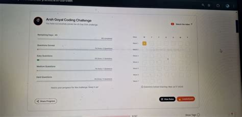 Sujit Gaikwad On Linkedin Codingchallenge 45dayschallenge Arshgoyal Learningjourney