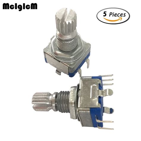 MCIGICM 5pcs Rotary Encoder Code Switch EC11 Audio Digital